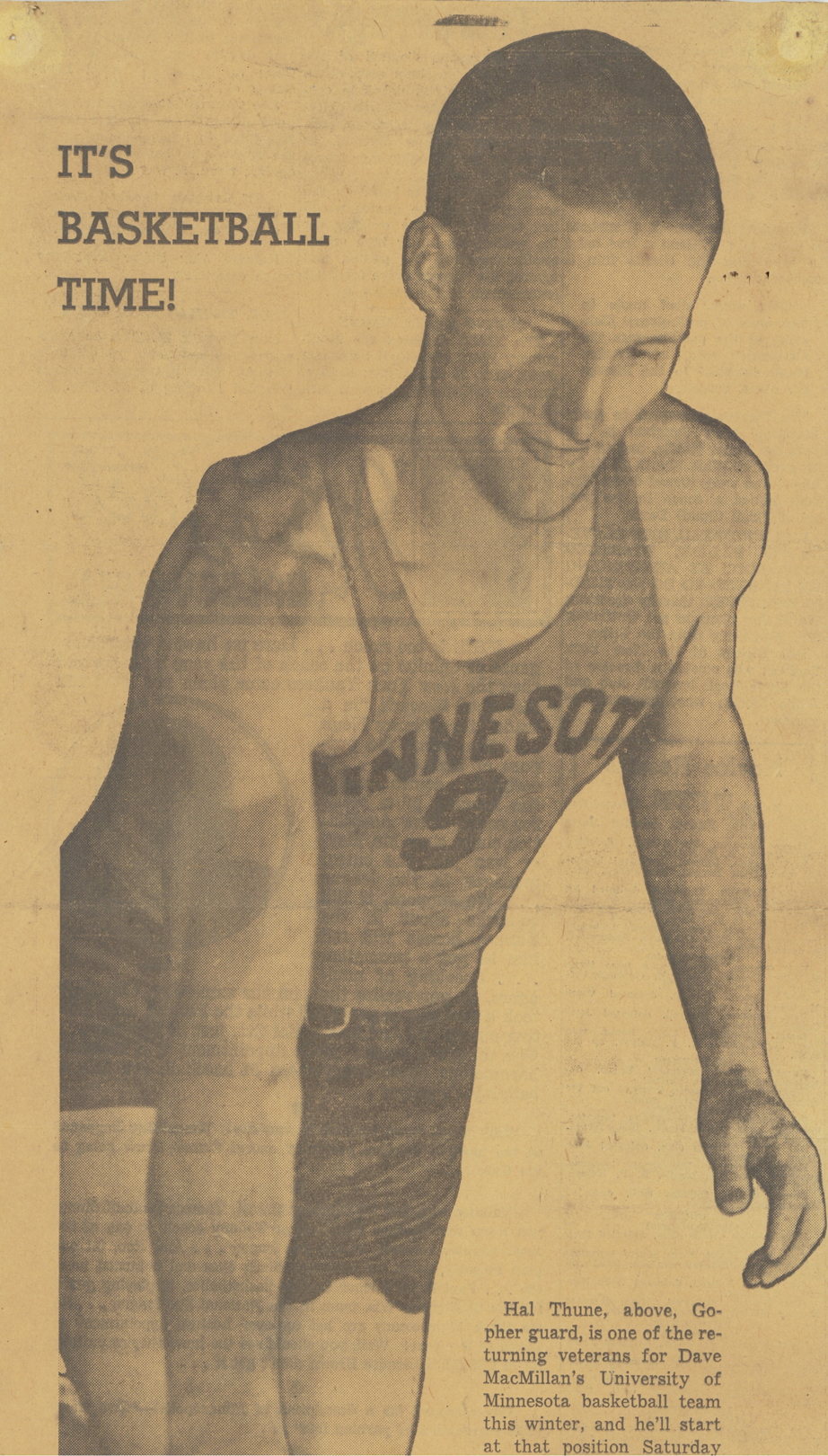 Harold Thune - South Dakota Sports Hall of Fame